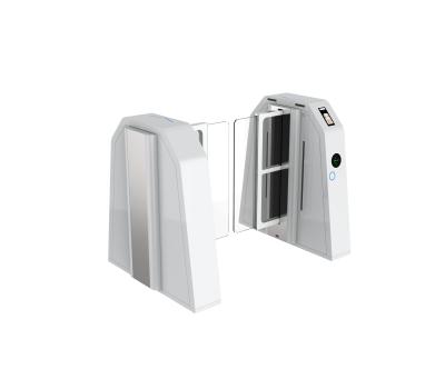 China Biometric 900mm Width RS485 Pedestrian Turnstile Gate for sale