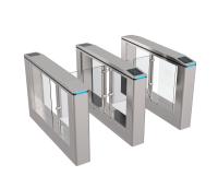 China Brushless Motor 14 Pairs Swing Barrier Gate 600mm Width for sale