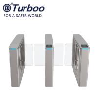 China Wide Lane Turnstile 1100mm 30w SUS304 Swing Barrier Gate RFID Card For Handicap for sale