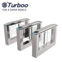 China Wide Lane Turnstile 1100mm 30w SUS304 Swing Barrier Gate RFID Card For Handicap for sale