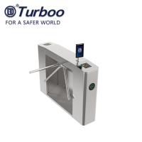 China High Security Waist Height Turnstile , 35w Pedestrian Gate Access Control 50-60hz for sale