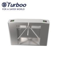 China RFID Three Arm Tripod Turnstile Gate , Vertical Tripod Turnstile For School for sale