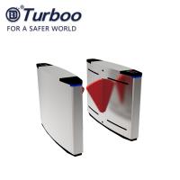 China Wide Pass 900mm Retractable Pedestrian Barrier Gate With Red Soft Leather Baffles for sale