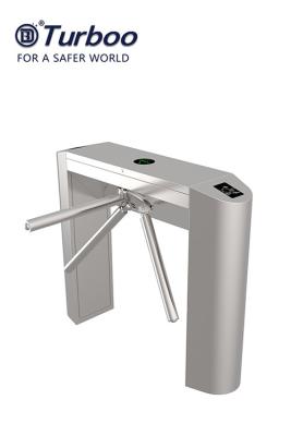 China 24V 50W Tripod Turnstile Gate Waist Height 304 Stainless Steel Access Control System for sale