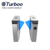 China 550mm Width SUS304 Flap Barrier Gate Access Control Indoor Outdoor Use for sale