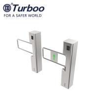 China Access Control Entrance Swing Gate Automatic Mechanical Swing Barrier Gate For Supermarket for sale