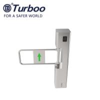 China Access Control Entrance Swing Gate Automatic Mechanical Swing Barrier Gate For Supermarket for sale