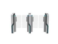 China Cold Roll Steel 1.5mm painting Swing Gate Mechanism for Self Supermarket and GYM for sale