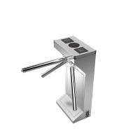 China Cost Effective 304 Stainless Steel Half Height Vertical Tripod Turnstile Gate for sale
