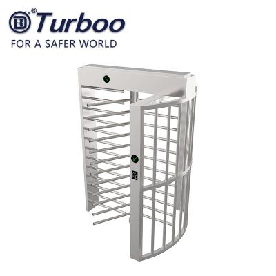 China Full height Stainless Steel Turnstiles Access Control Gate For Entry Exit for sale