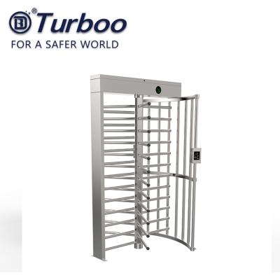 China Full - Height Stainless Steel Turnstiles Pedestrian Access Control System for sale