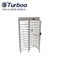 China RFID Facial Barcode Recognition Full Height Turnstile / SUS304 Full Height Gate 24V for sale