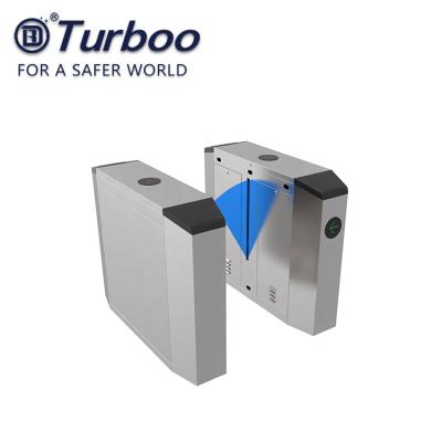 China Lobby Access Control Turnstile Gate , Waist Height Turnstile 35w PC Arm Material for sale