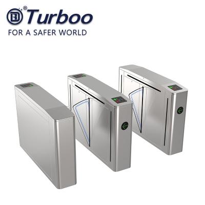 China Turboo Security Flap Barrier Gate With Access Control System And CE Approval for sale