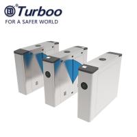 China Intelligent Automatic Flap Barrier Gate High Speed With Smart Card Door for sale
