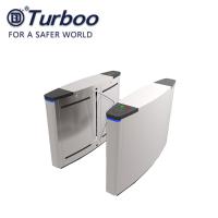 China Retractable Biometric Flap Access Control Turnstile Gate Malfunction Self - Detection for sale