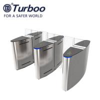 China 304 Stainless Steel Turnstile Security Products 35-40 Persons / Min Transit Speed for sale