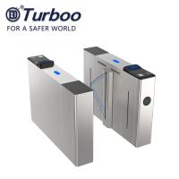 China Optical Stainless Steel Flap Security Access Gates Fully Automatic Access Control for sale