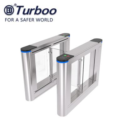China Looks Glossy Acrylic Stainless Steel Swing Gate Imported LED Indicator for sale