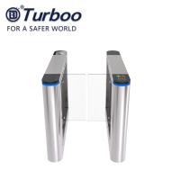 China RFID Card Reader Swing Barrier Gate / Access Control Barriers And Gates for sale