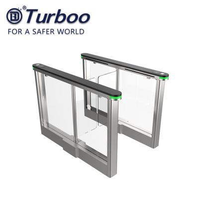 China 900mm Width RS485 Optical Swing turnstile For Hotels Gyms wit Brushless Control System for sale