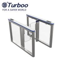 China Brush Motor Stainless Steel Turnstiles High Class Swing Gate 1.5mm SUS304 Material for sale