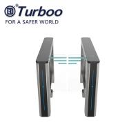 China Servo Motor Dual Swing Gate Turnstile Opener For Passenger Access Control for sale