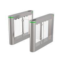 China Fast Speed 0.2s Swing Barrier Gate Dry Contact With Rfid Card Reader for sale