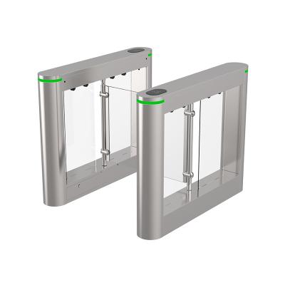China Fast Speed 0.2s Swing Barrier Gate Dry Contact With Rfid Card Reader for sale