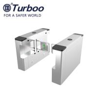 China Face Recognition Pedestrian Barrier Gate SUS304S With Smart Card QR Code Reader for sale
