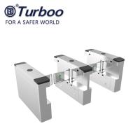 China Face Recognition Pedestrian Barrier Gate SUS304S With Smart Card QR Code Reader for sale