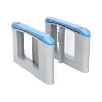 China Anti Collision QR Rfid Swing Gate Turnstile With Brushless Servo Motor for sale