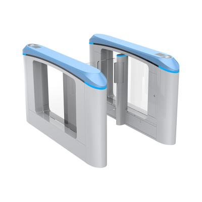 China Anti Collision QR Rfid Swing Gate Turnstile With Brushless Servo Motor for sale