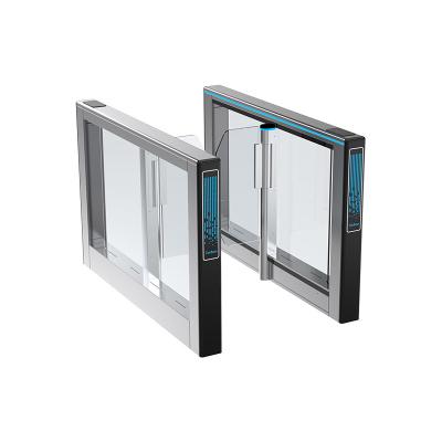 China Station Swing Barrier Gate Turnstile Cold Rolling Sheet With Painting for sale