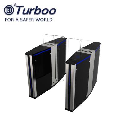 China High-end Tempered Glass Sheet SUS304 Automatic Sliding Barrier Gate Turnstile For Pedestrian Safety Control for sale