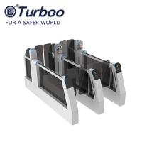 China Servo Brushless Motor Train Station Turnstile Immigration Security Gate For Checkpoint for sale