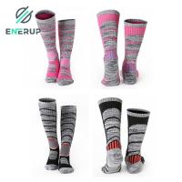 China Merino Padded Skateboard Socks Unisex Knee High Roller Skating Socks for sale
