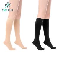 China Sustainable Medical Compression Socks 20 To 30 Mmhg Thigh High Support Hose for sale