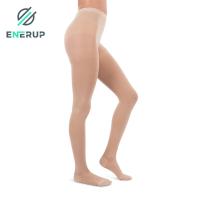 China 15mmHg Black Medical Compression Socks Support Pantyhose For Varicose Veins for sale