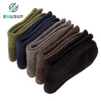China Mid Calf Warm Merino Wool Socks Size 36-38 Heavy Duty Wool Socks for sale