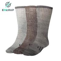 China Mid Calf Warm Merino Wool Socks Size 36-38 Heavy Duty Wool Socks for sale