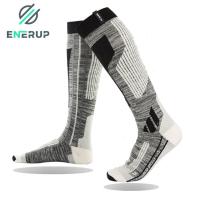 China Medium Merino Terry Towelling Trainer Socks Non Tightening Opening Design for sale