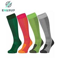 China Green Winter Thick Merino Wool Socks Anti Friction Running Socks for sale
