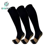 China Spandex Basketball Sports Compression Socks 15 To 20 S M L XL Size for sale