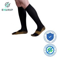China 16mmhg 17mmhg Copper Infused Socks Sustainable Compression Socks for sale