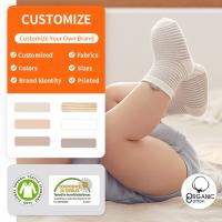 China 100 Organic Cotton Baby Socks Childrens Seamless Socks for sale