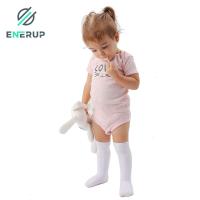 China Ruffle Toddler Knee High Socks Cotton Childrens Seamless Socks for sale