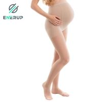 China Spandex Pregnancy Support Pantyhose 20mmhg Womens Compression Stockings for sale
