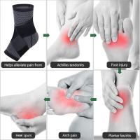 China Achilles Tendon Support Socks Ultimate Performance Compression Elastic Ankle Support for sale