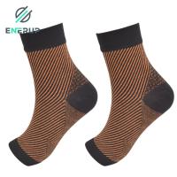 China L XL Knitted Plantar Fasciitis Running Socks Ankle Compression Sleeve For Swelling for sale